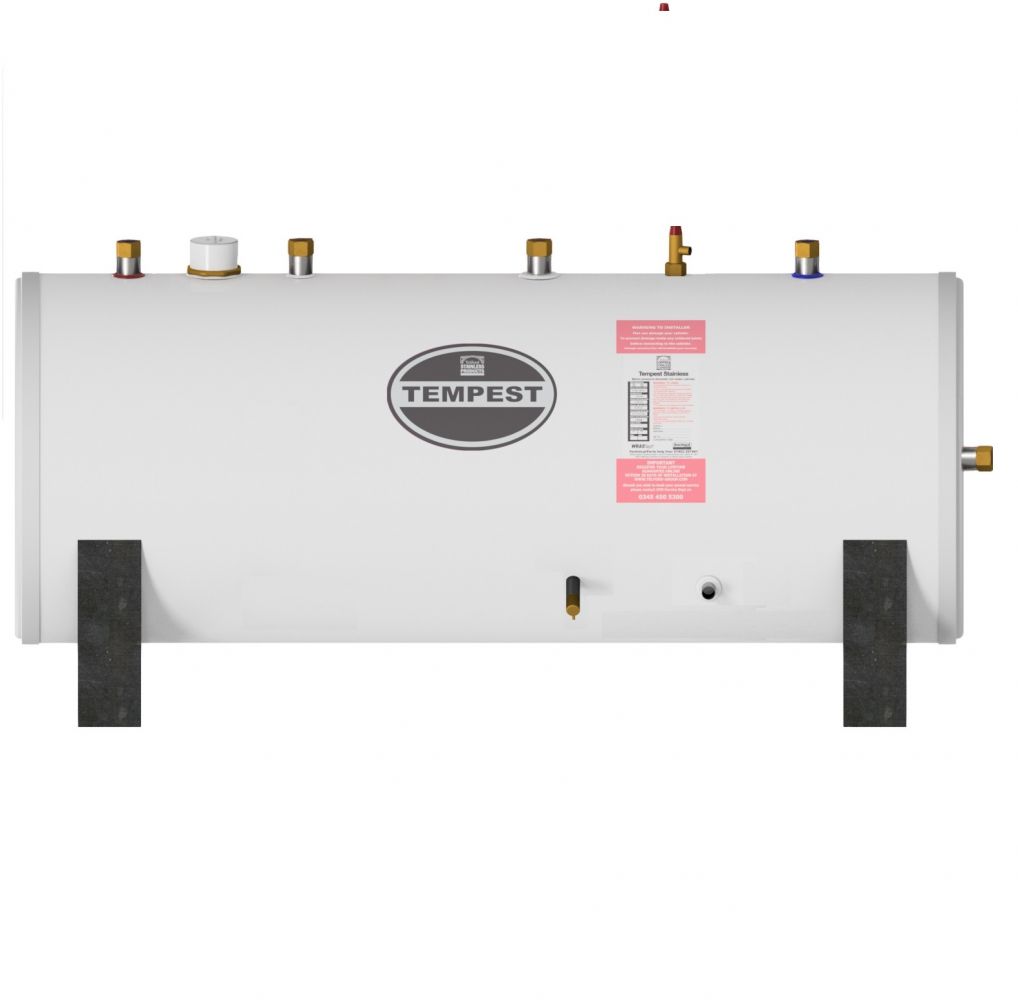 Telford Tempest InDirect 150 Litre Horizontal Hot Water Cylinder - Boilers